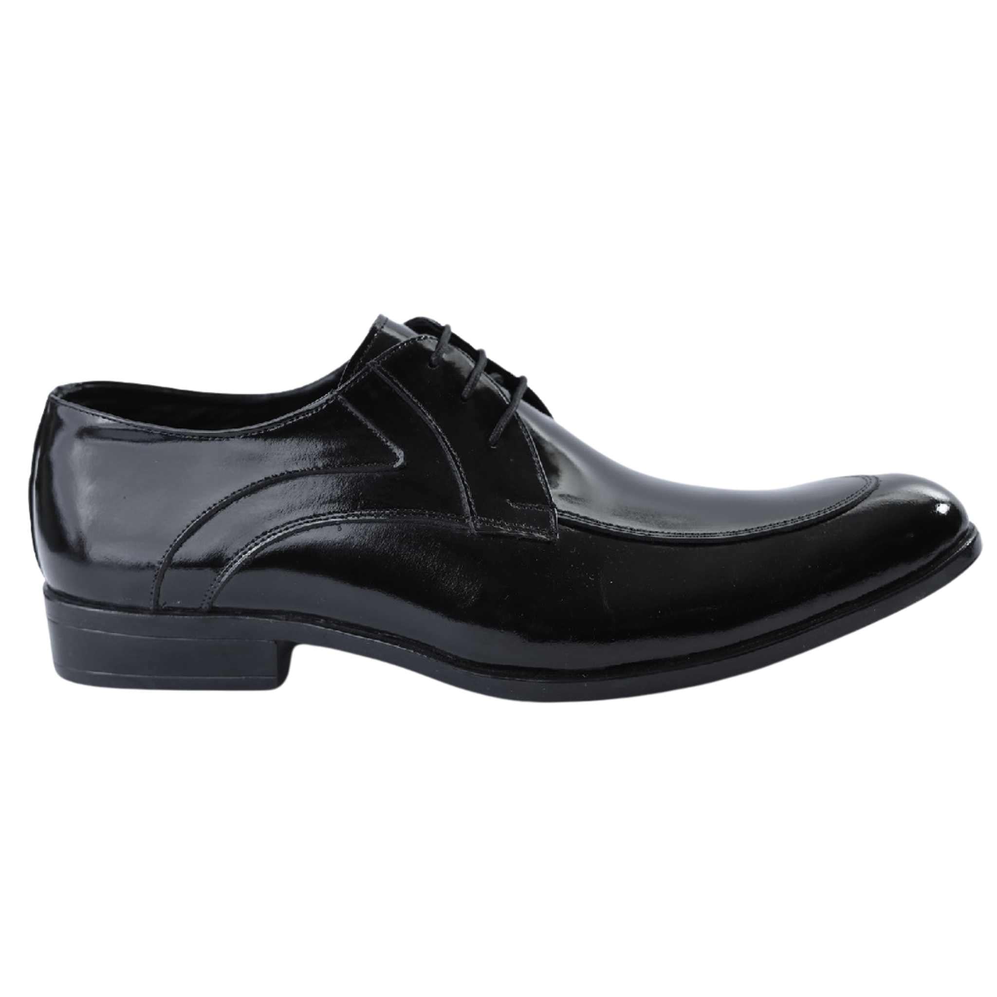 حذاء كلاسيكي رباط لامع - كود 0123 – BeBo Shoes Assuit